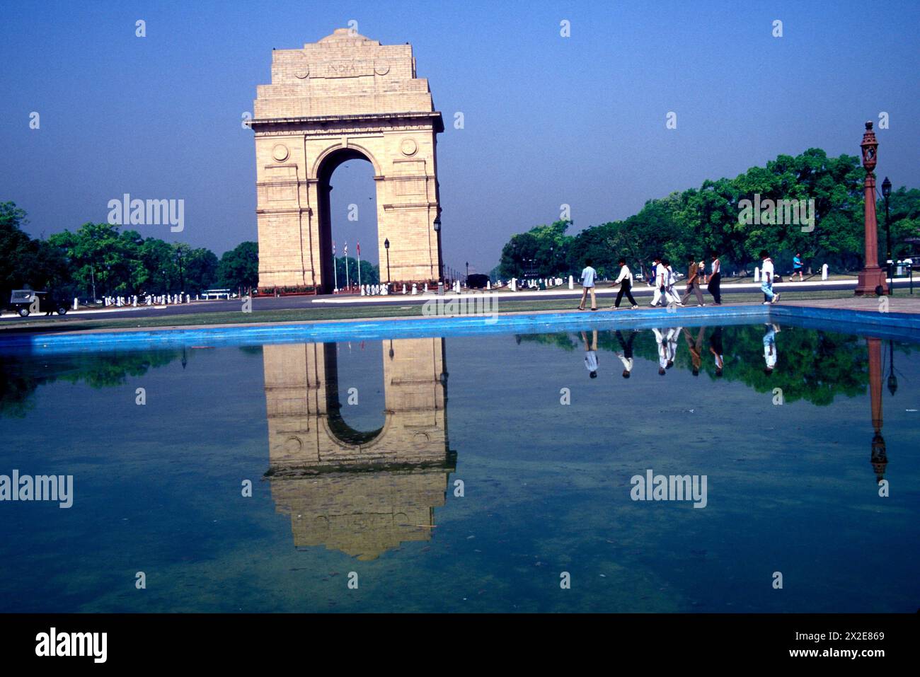 India delhi gate hi-res stock photography and images - Alamy