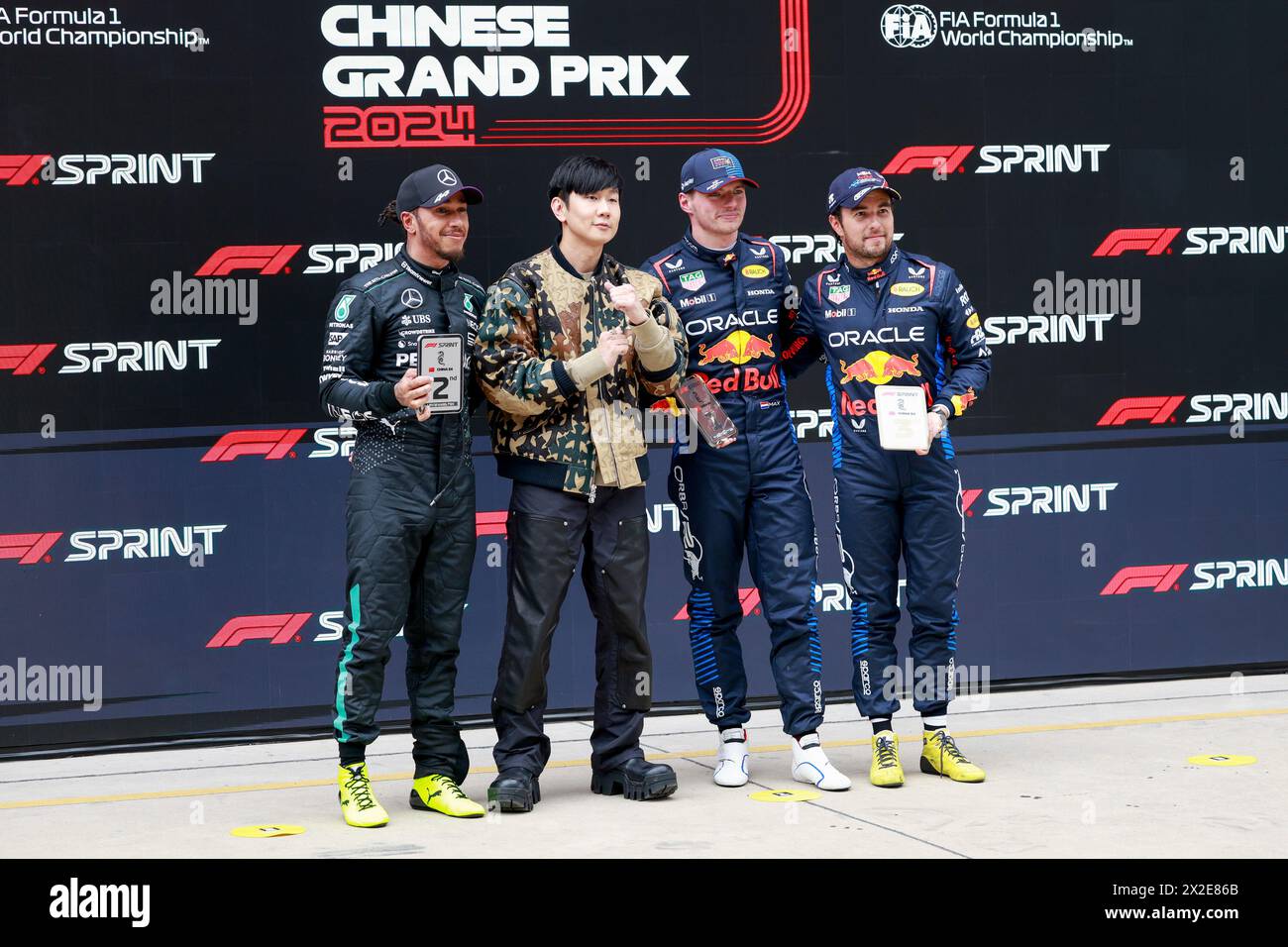 Shanghai, China. 20th Apr, 2024. #44 Lewis Hamilton (GBR, Mercedes-AMG ...