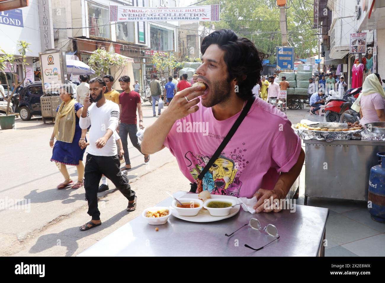 NEW DELHI, INDIA - APRIL 10: (EDITOR'S NOTE: This is an exclusive image ...