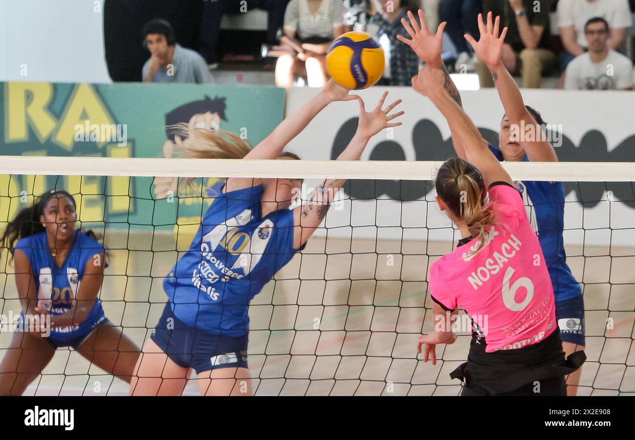 Matosinhos, 04/21/2024 - The Colégio Efanor Volleyball Project hosted ...