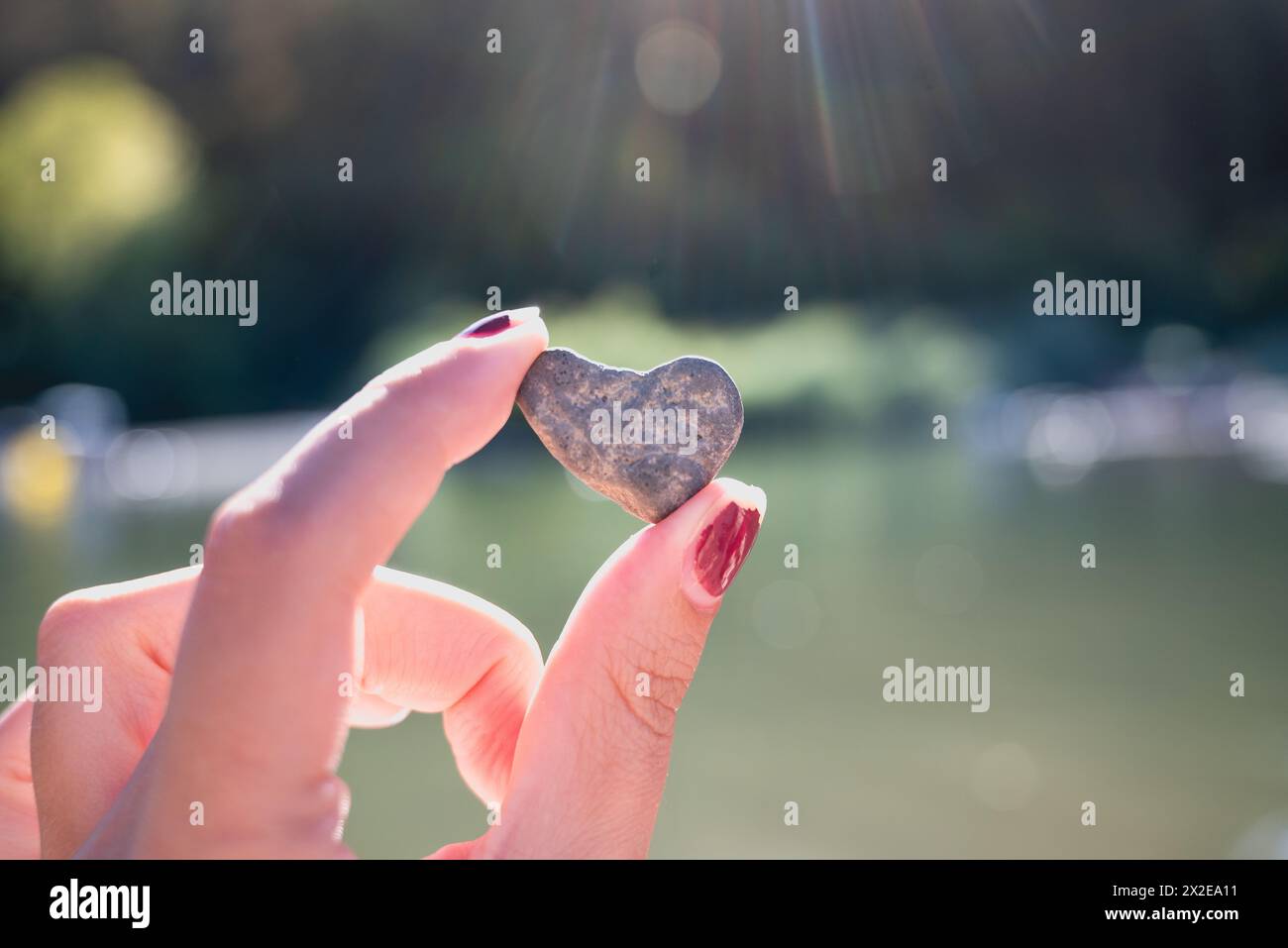 Hand woman rock hi-res stock photography and images - Alamy