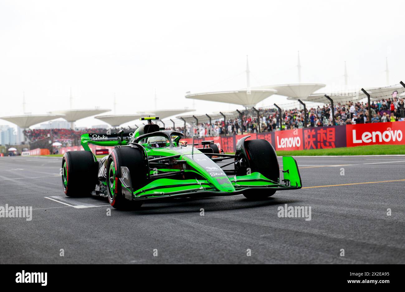 F1 china shanghai zhou guanyu hi-res stock photography and images - Alamy
