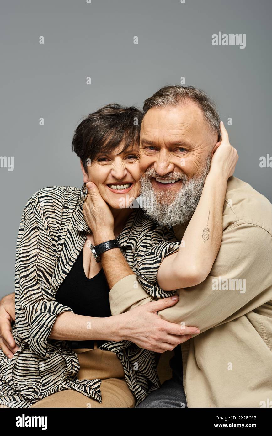 Middle aged love hi-res stock photography and images - Alamy