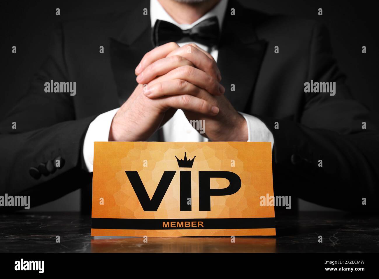 Black luxury vip hi-res stock photography and images - Alamy