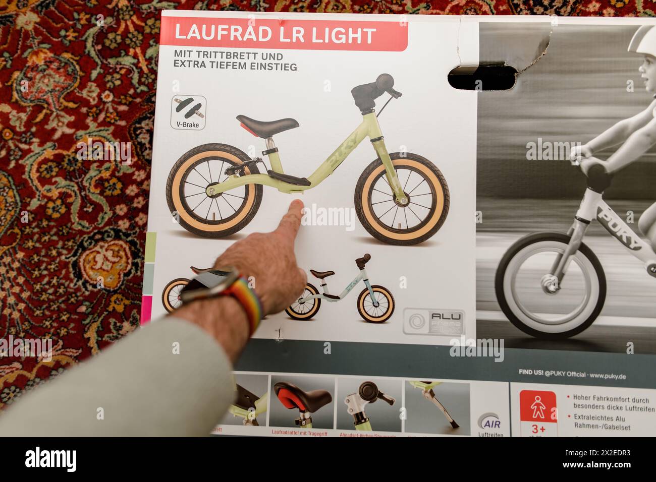 Puky learning bike hi-res stock photography and images - Alamy