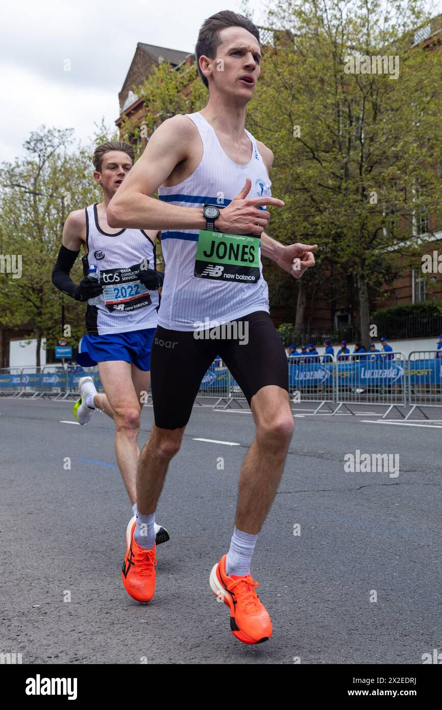 London, UK. 21st April, 2024. Dominic Jones of Great Britain competes ...