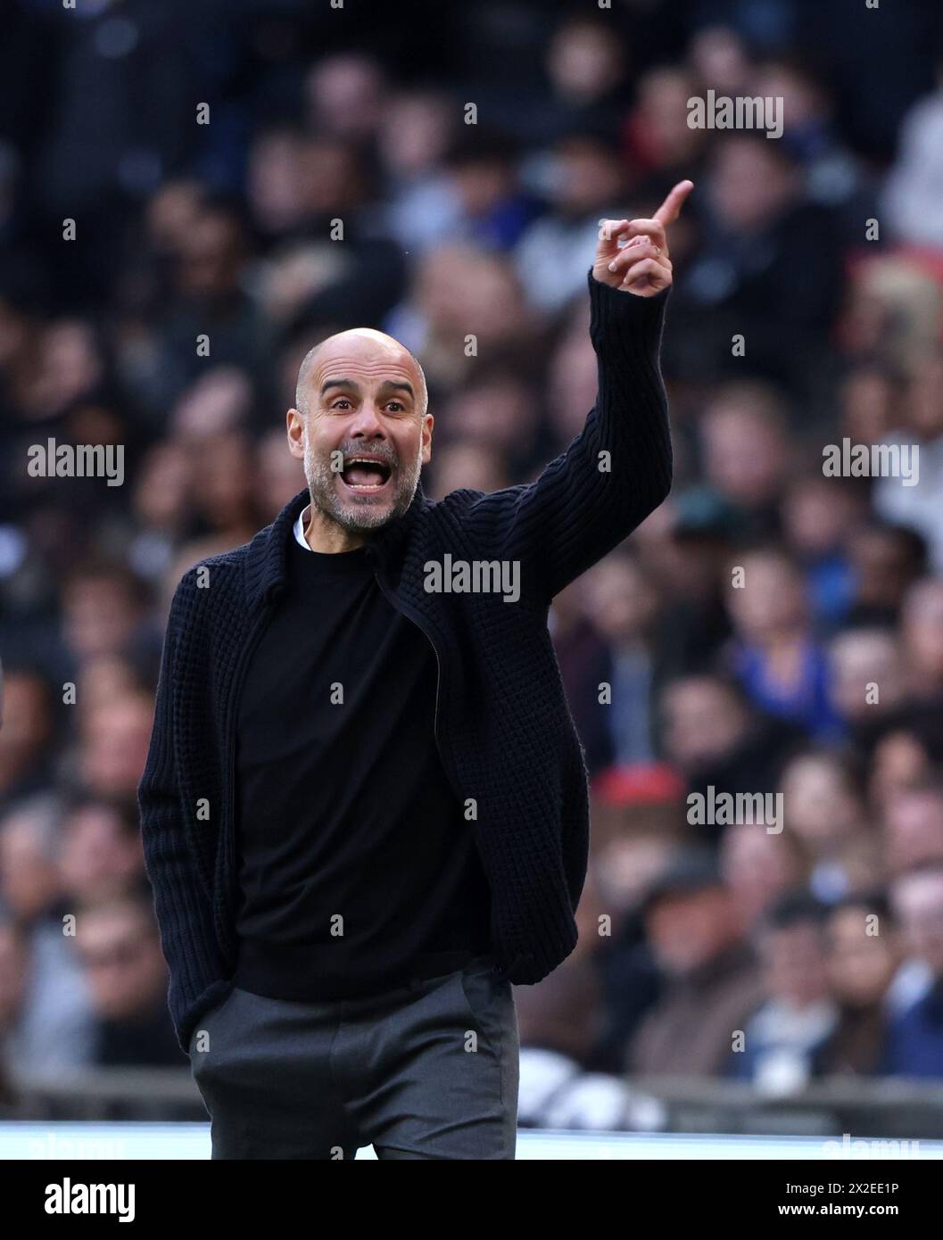 Pep guardiola man city 2024 hi-res stock photography and images - Alamy