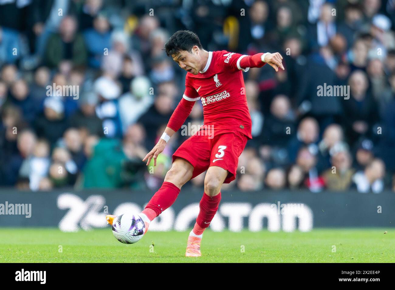 Wataru endo 2024 liverpool april hi-res stock photography and images ...