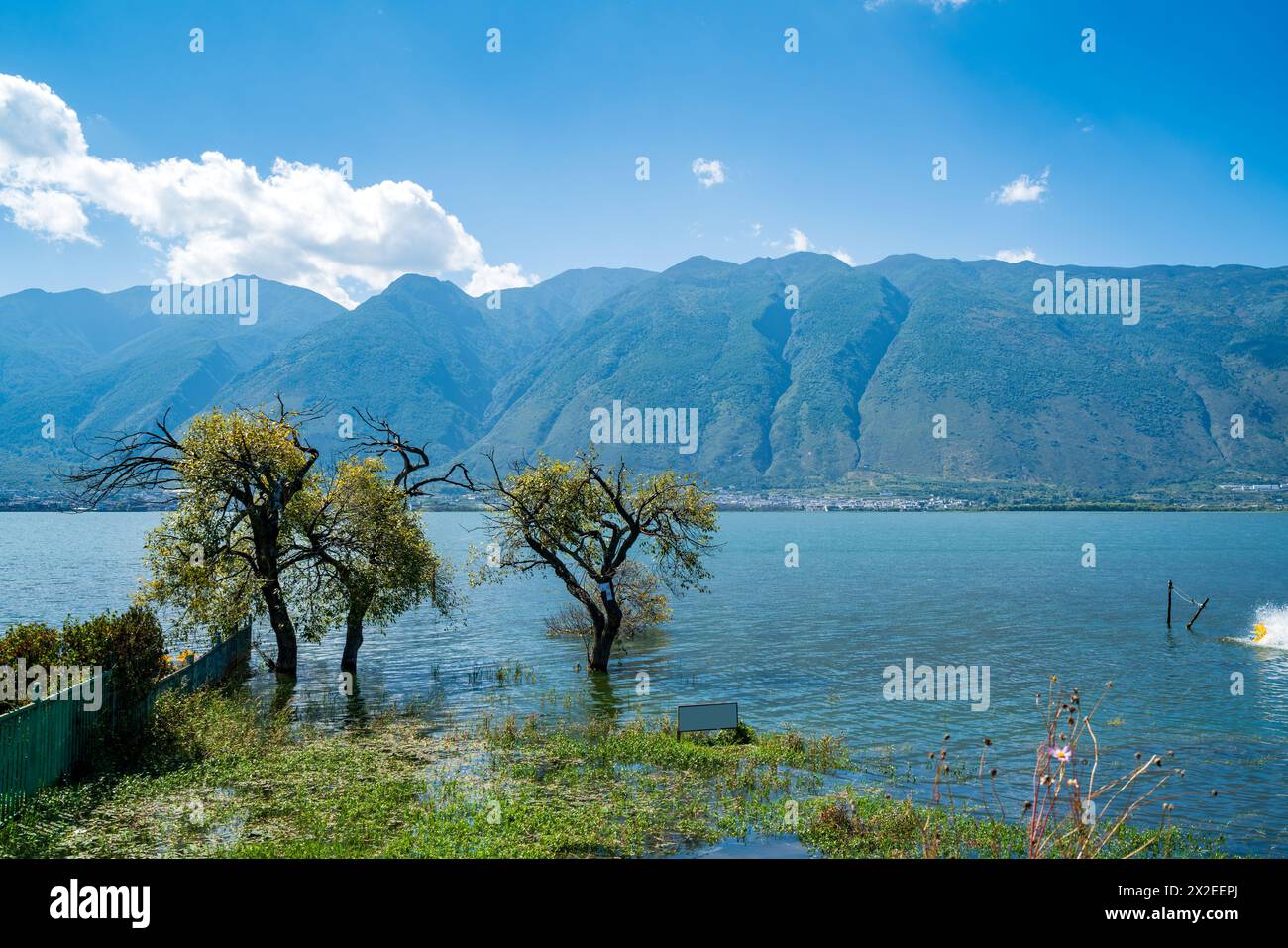 Landscape of Erhai Lake, located in Dali, Yunnan, China Stock Photo - Alamy