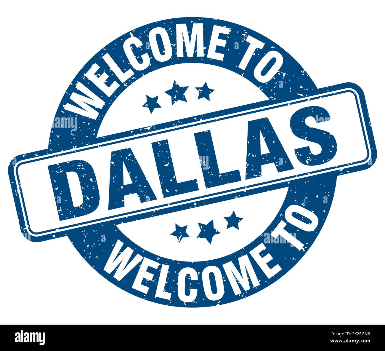 Welcome to Dallas stamp. Dallas round sign isolated on white background ...