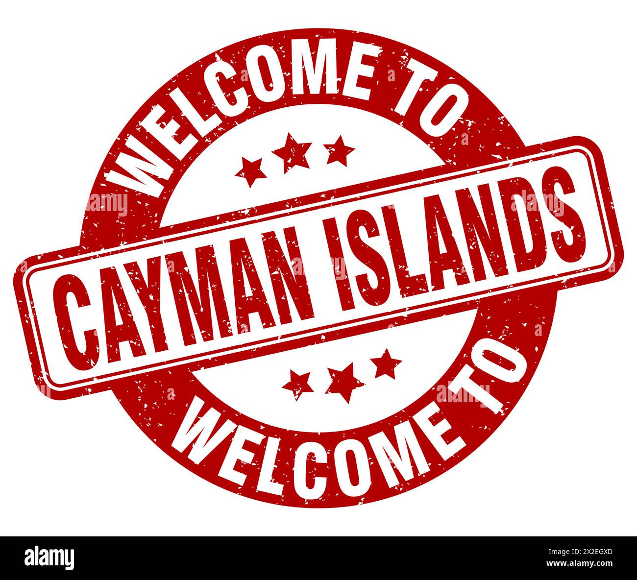 Welcome to Cayman Islands stamp. Cayman Islands round sign isolated on ...