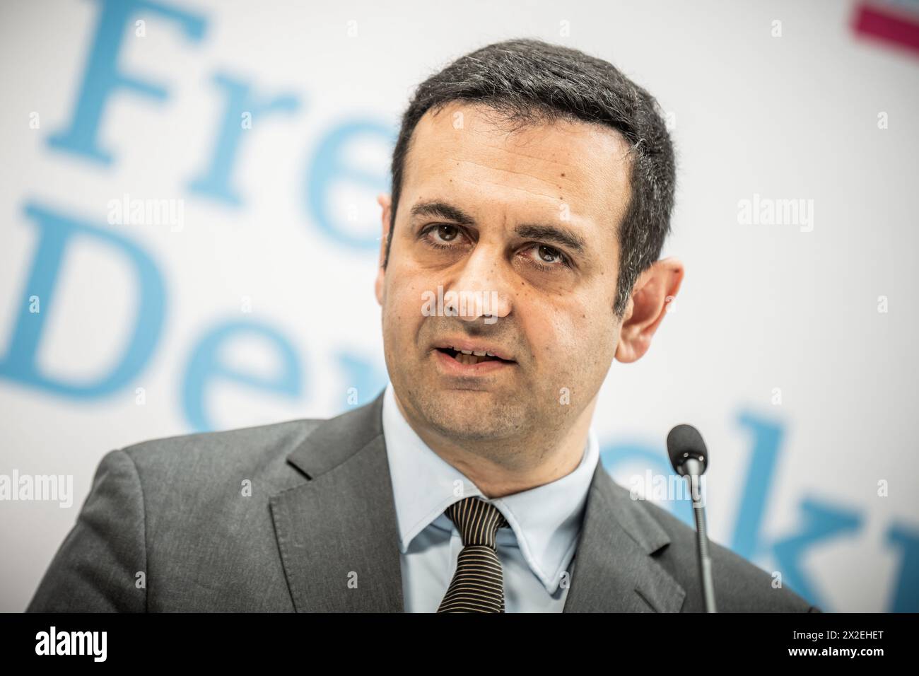 Berlin, Germany. 22nd Apr, 2024. Bijan Djir-Sarai, FDP Secretary ...