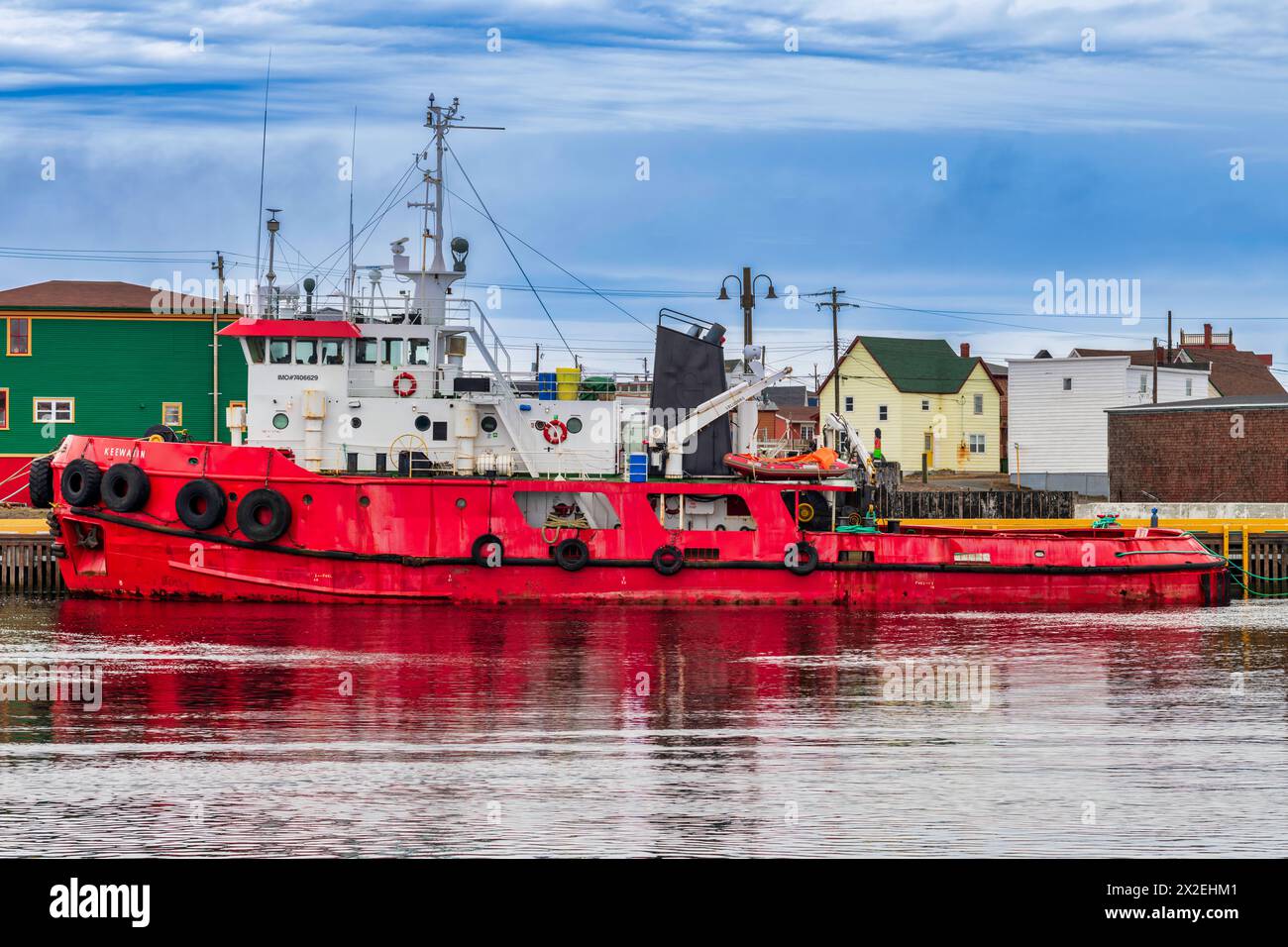 Keewatin Tugboat - Grand Bank, NFLD Stock Photo - Alamy
