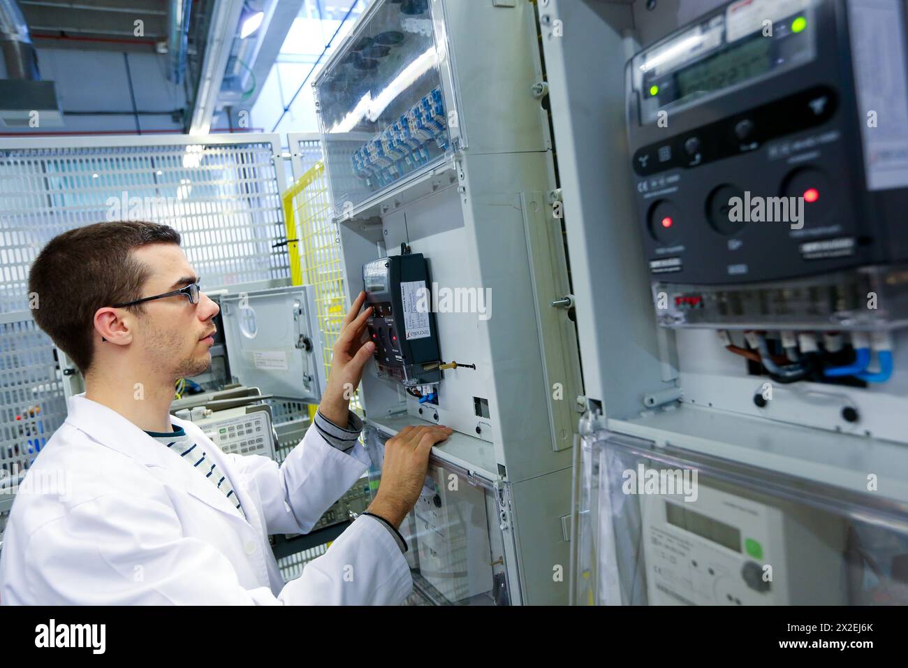 Certification of power electronics equipment hi-res stock photography ...