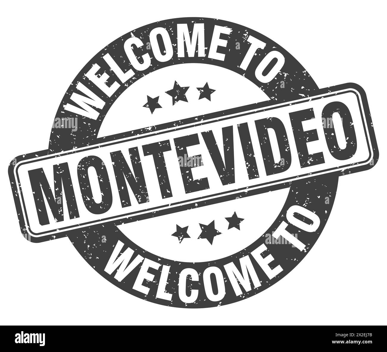 Welcome to Montevideo stamp. Montevideo round sign isolated on white ...
