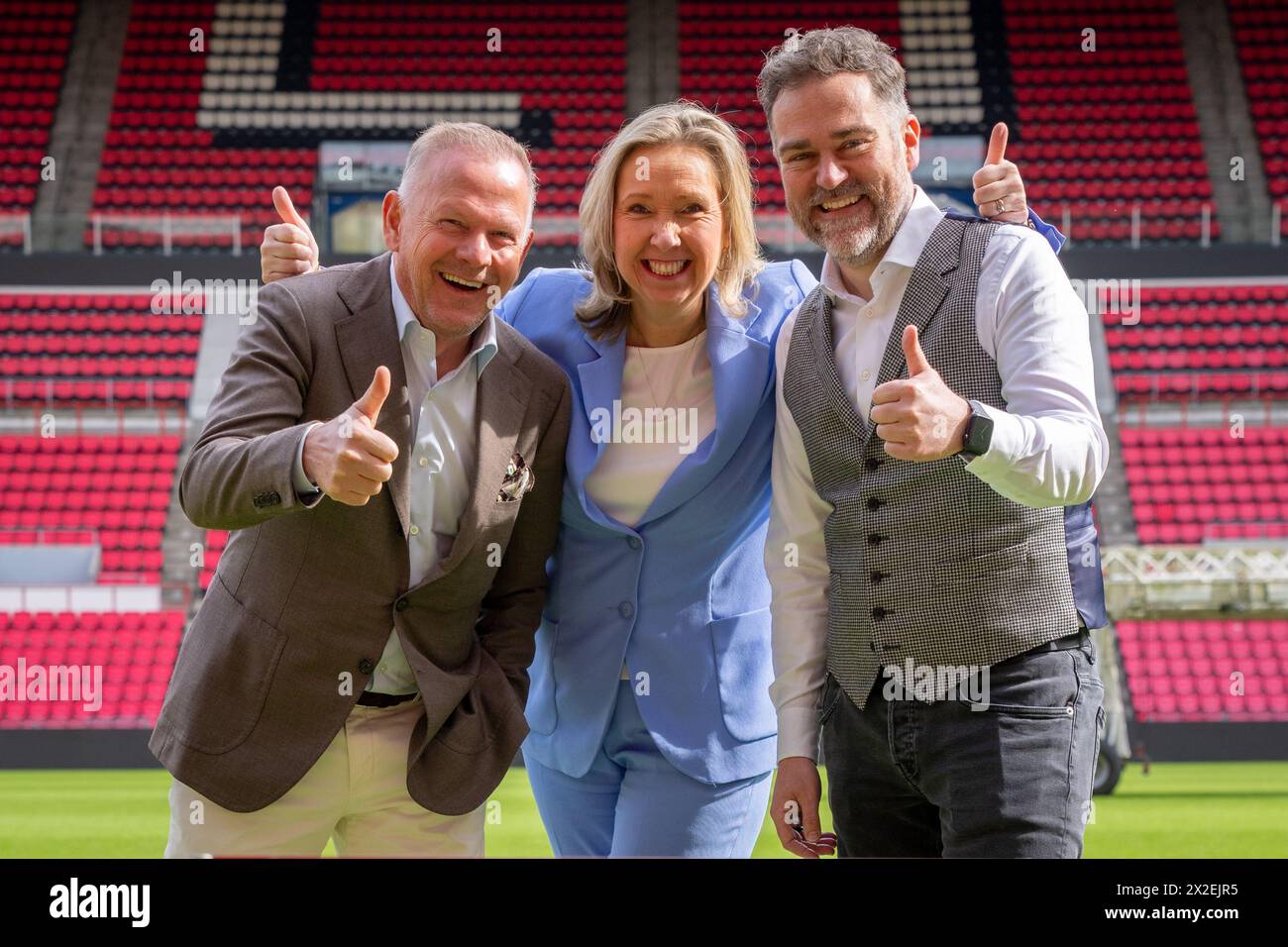 Eindhoven, Netherlands. 22nd Apr, 2024. EINDHOVEN, Philips Stadion, 22 ...