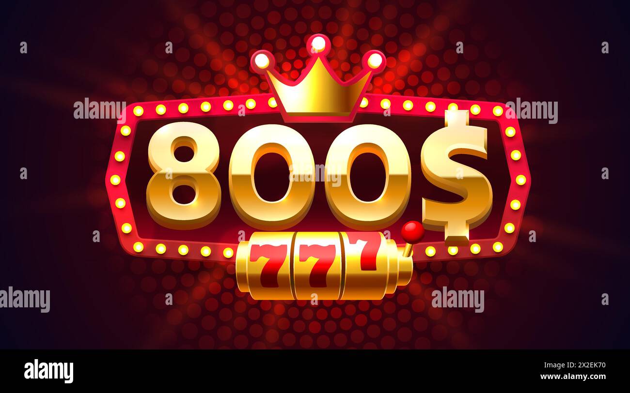 Casino coupon special voucher 800 dollar, Check banner special offer ...