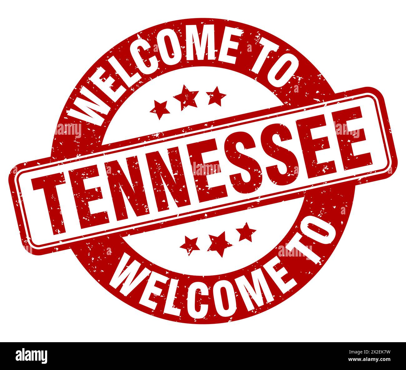 Welcome to Tennessee stamp. Tennessee round sign isolated on white ...