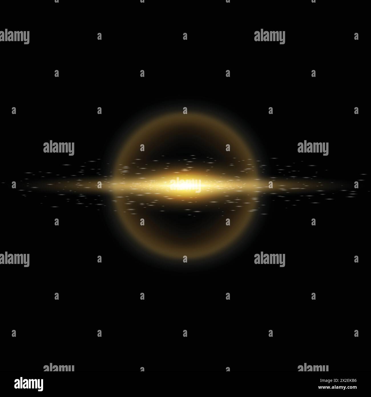 Space with planet, galaxy on a transparent background illustration in ...