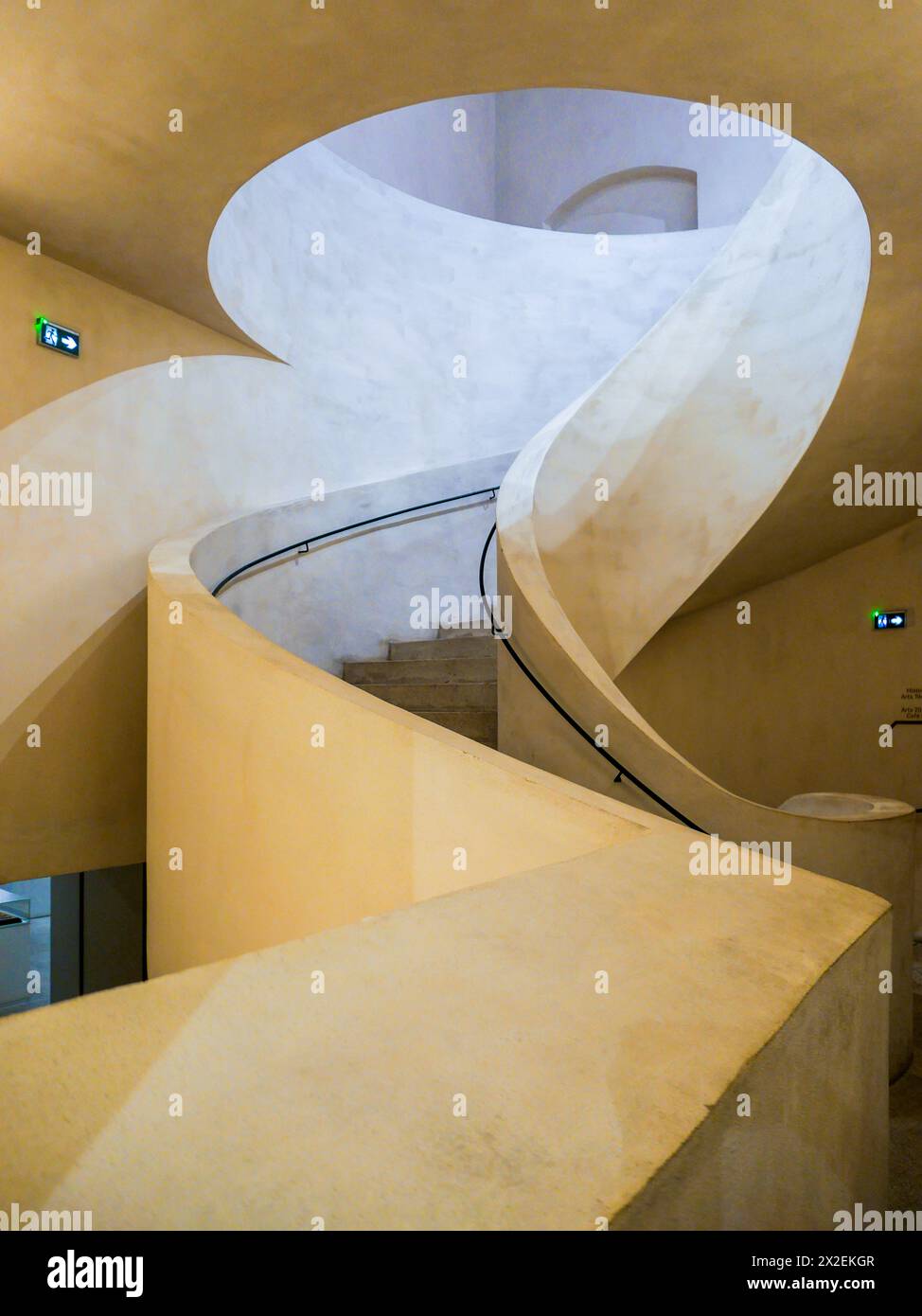 Staircase of the extension to the Musée Unterlinden in Colmar by ...