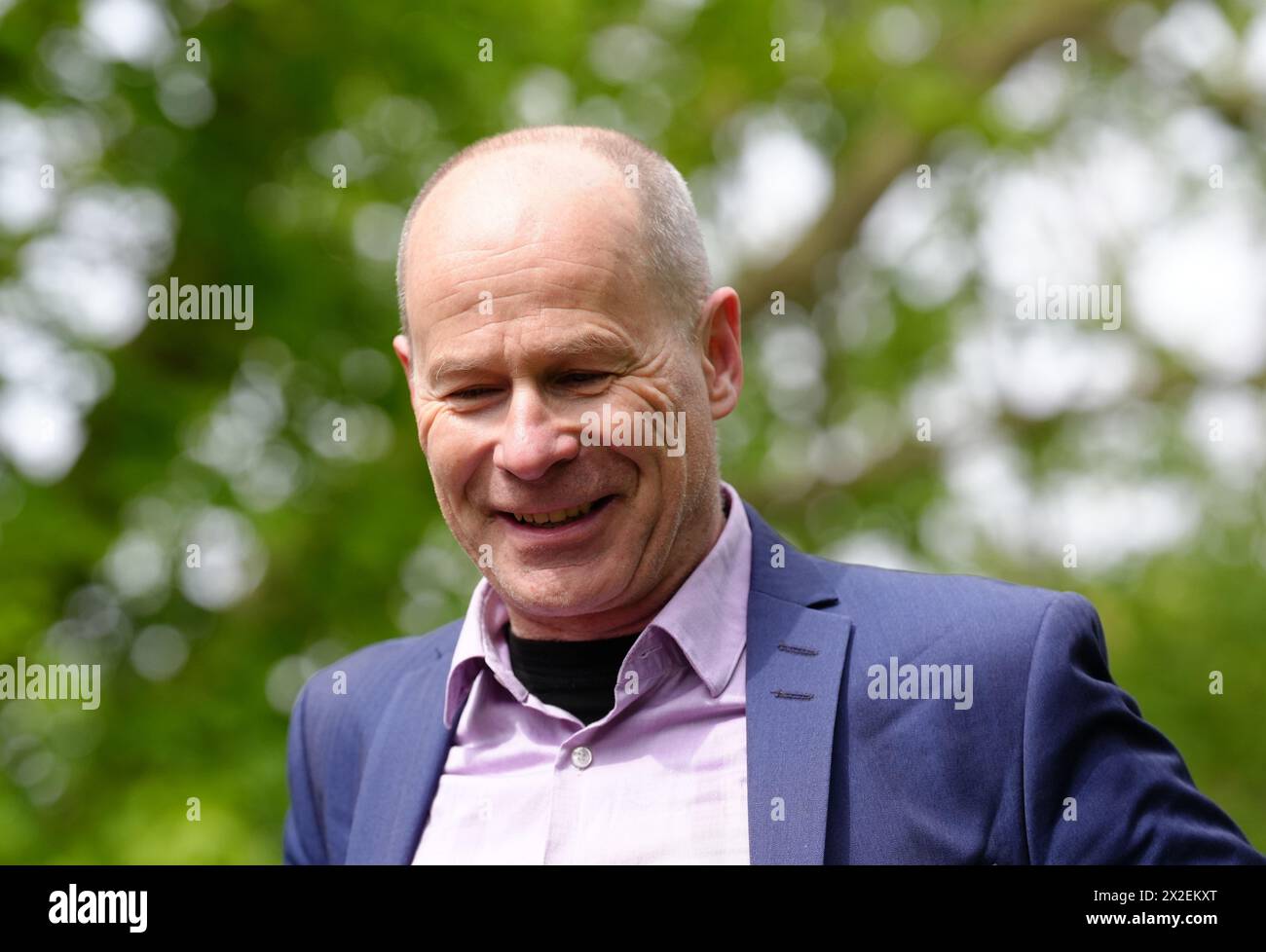 London Marathon Events Director Hugh Brasher during the 2024 TCS London ...