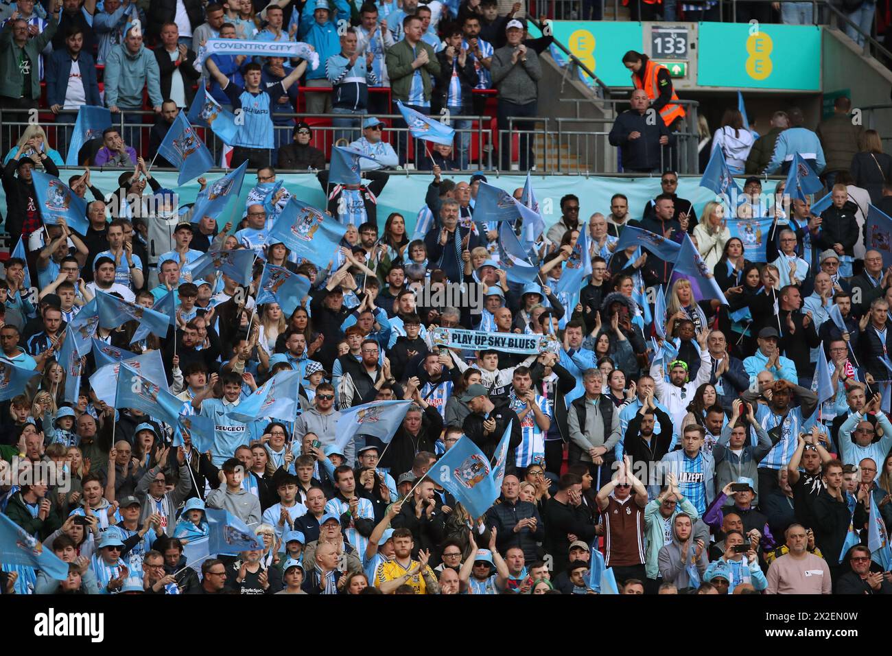 Coventry City fans - Coventry City v Manchester United, The Emirates FA ...