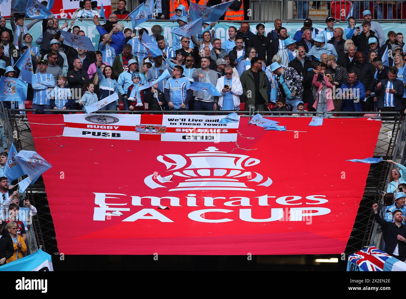 Coventry City fans - Coventry City v Manchester United, The Emirates FA ...