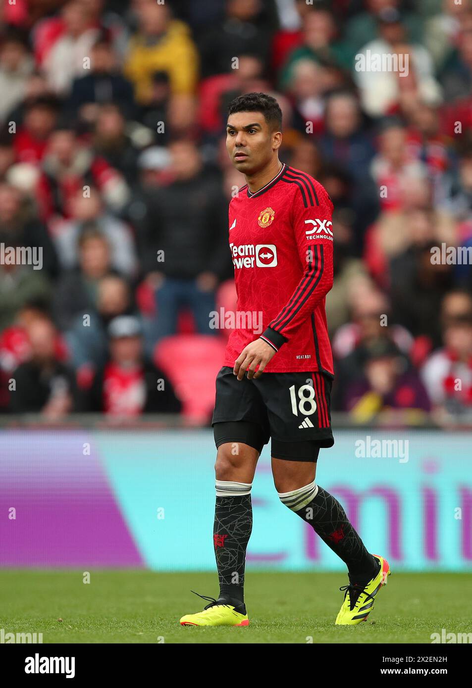 Casemiro of Manchester United - Coventry City v Manchester United, The ...