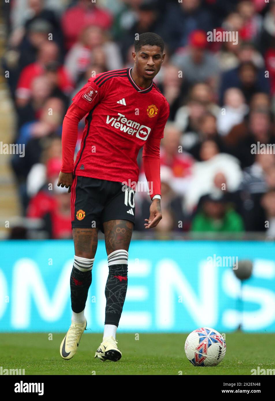 Marcus Rashford of Manchester United - Coventry City v Manchester ...