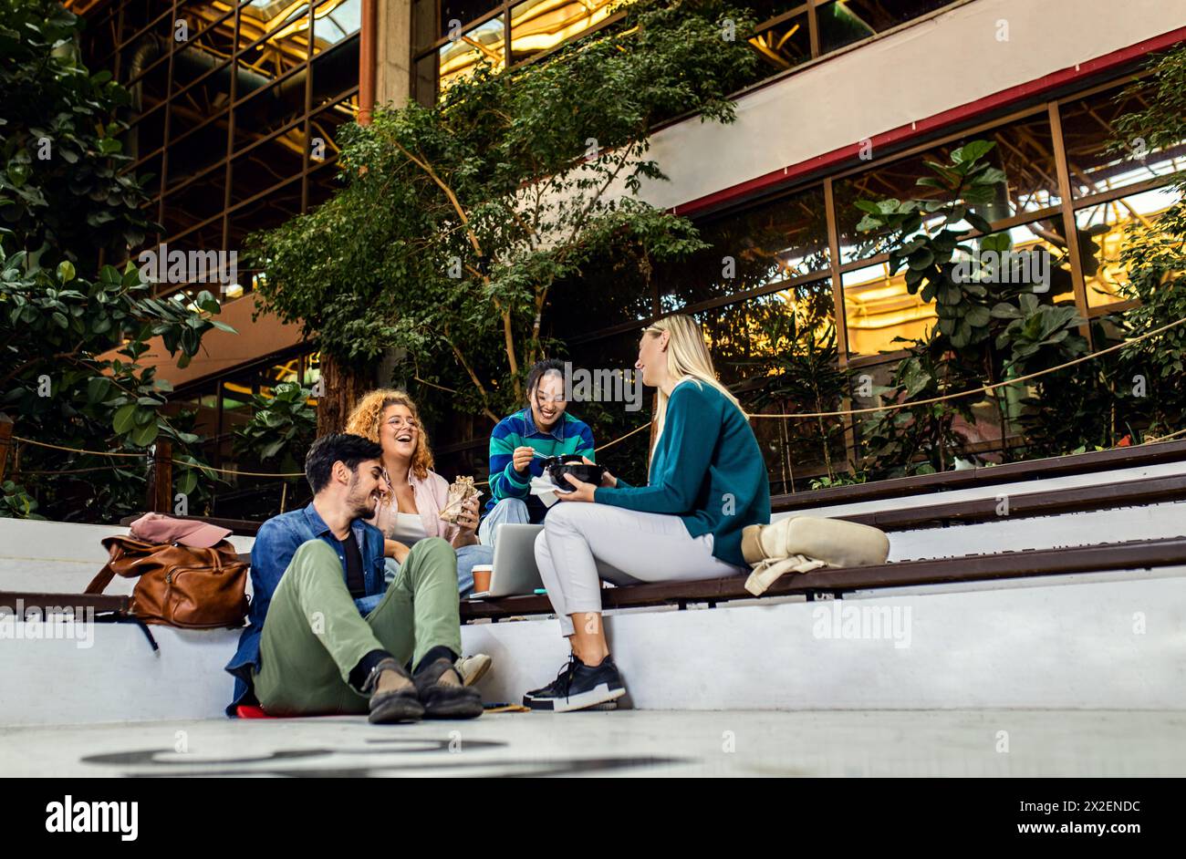 Student school indoors group hi-res stock photography and images - Alamy