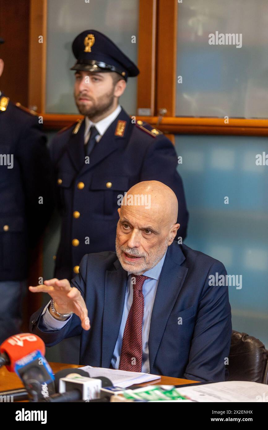 IL Procuratore Capo della Repubblica Marcello Viola alla Conferenza ...