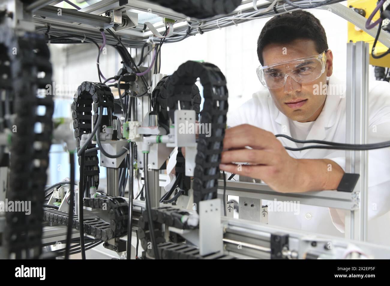 Robotic cell manufacturing composite preforms. Dry fiber preform ...