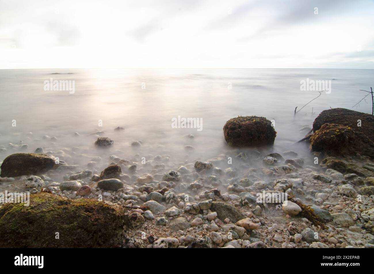 It is shot along the beach of Oslob, Cebu, The Philippines Stock Photo ...