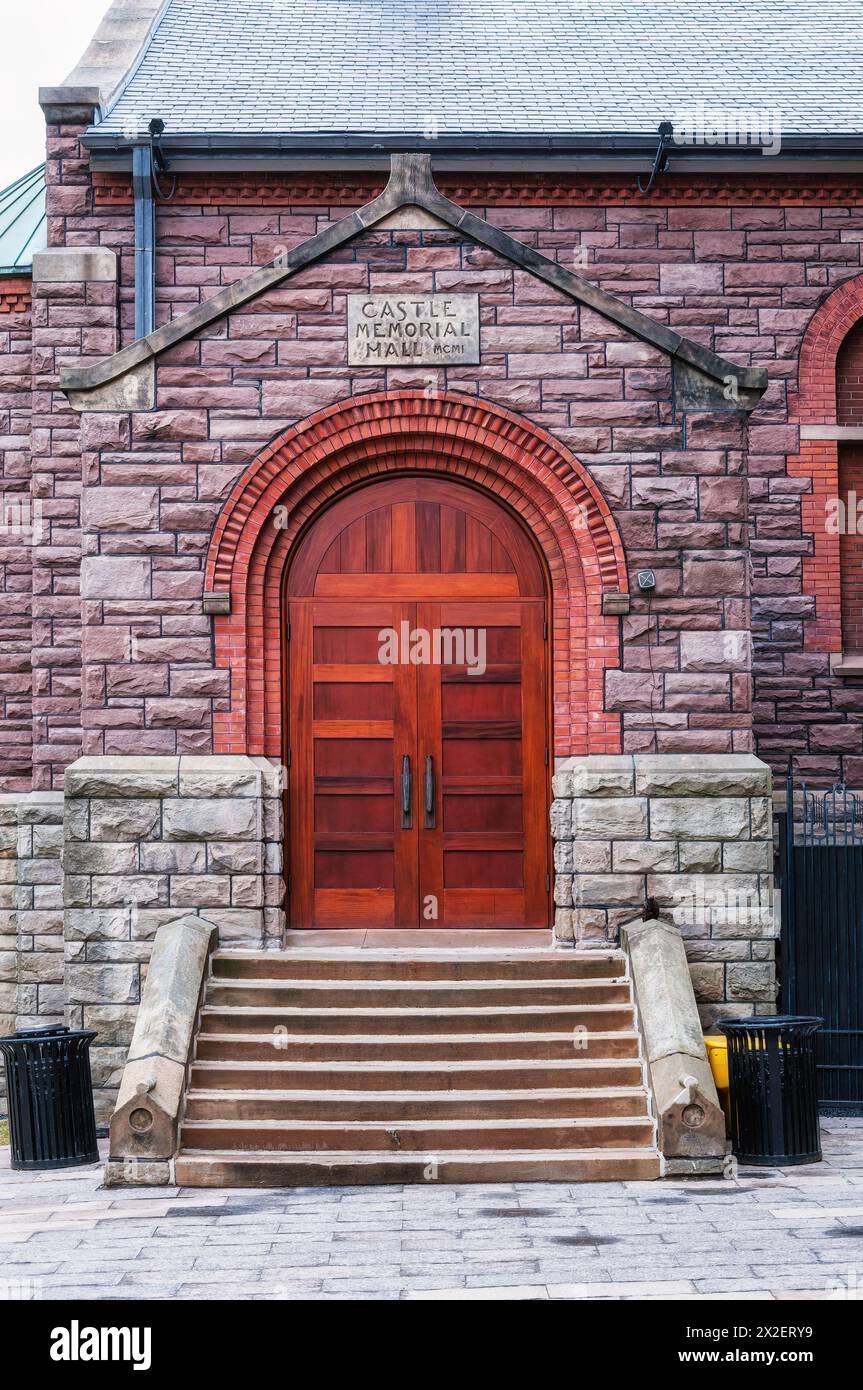 Colonial arch door architecture building, Conservatory of Music feature ...