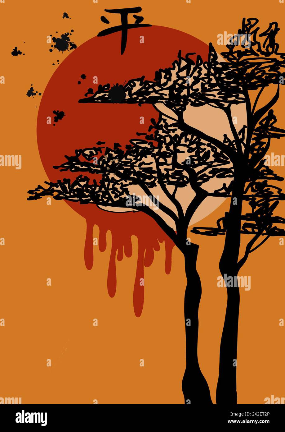 Digitally created illustration art for edit use or print. Digitally ...