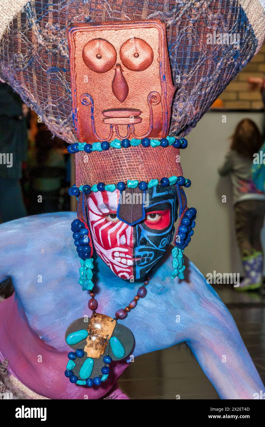 Male character of an tribal culture Stock Photo - Alamy