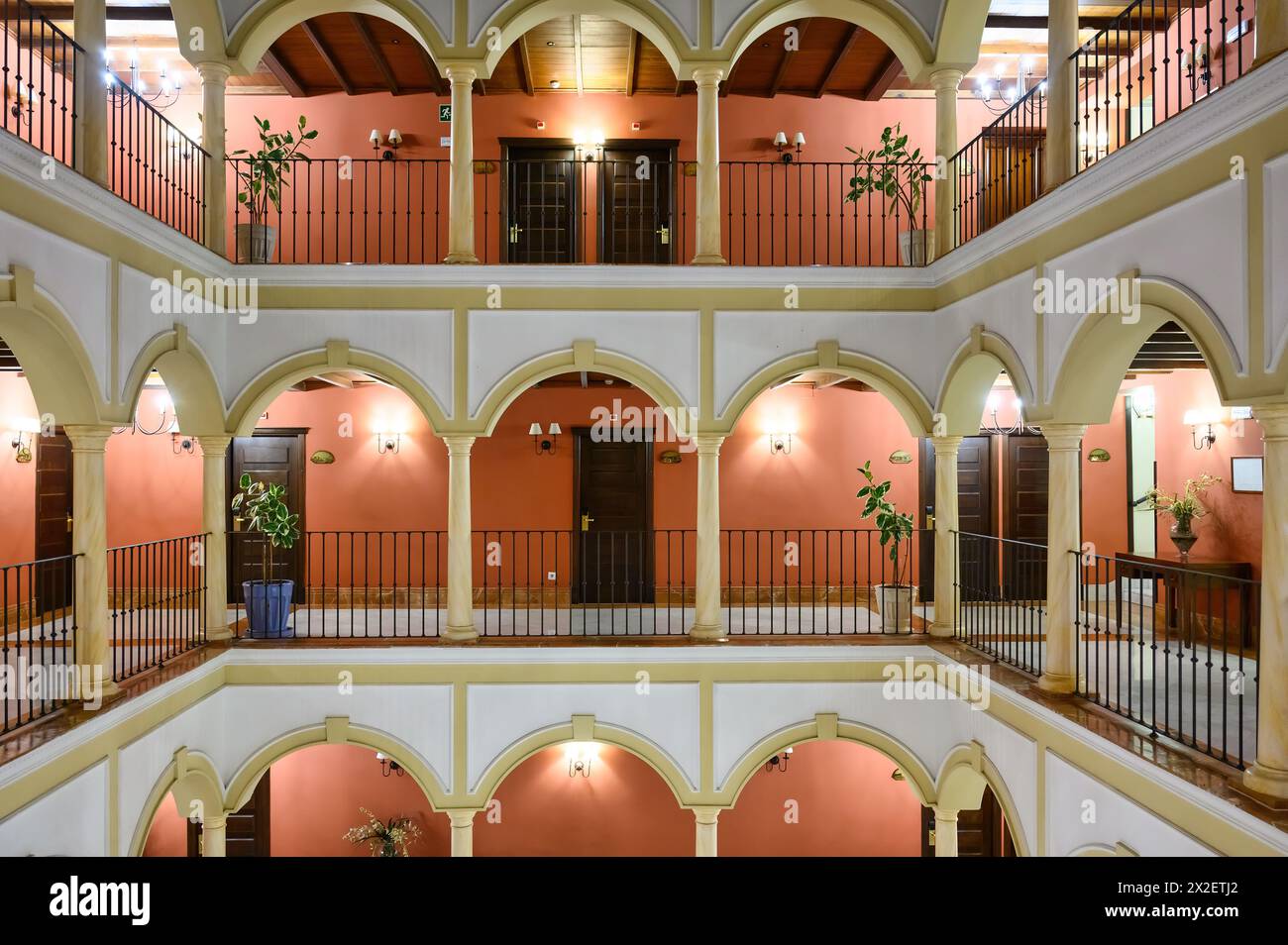 Hotel Vincci La Rabida. Interior architecture and design in building ...