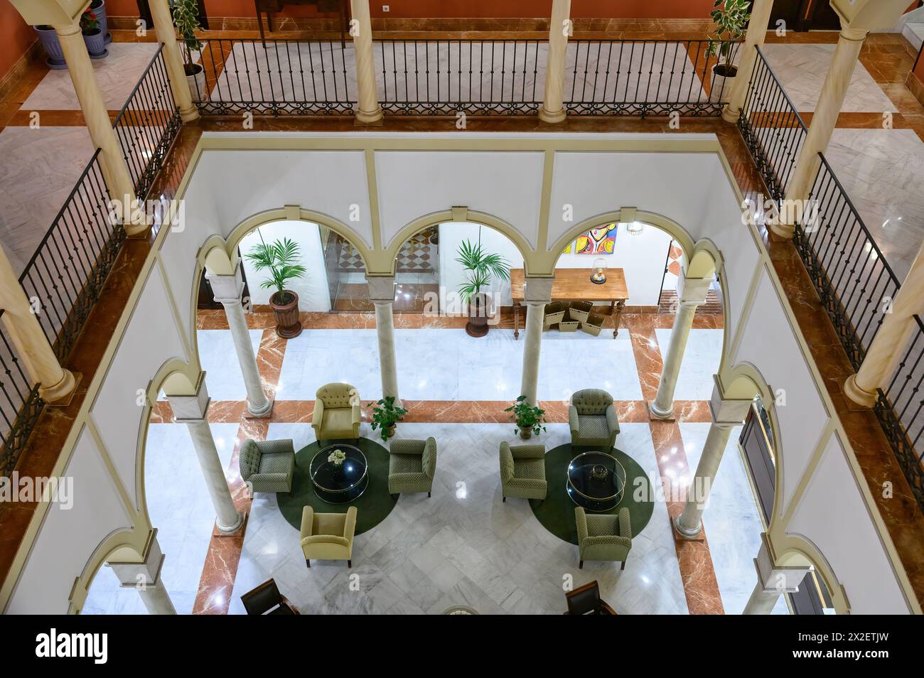 Hotel Vincci La Rabida. Interior architecture and design in building ...