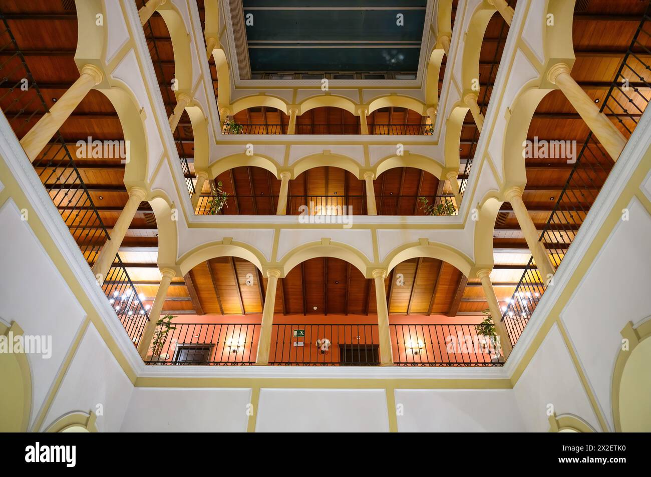 Hotel Vincci La Rabida. Interior architecture and design in building ...