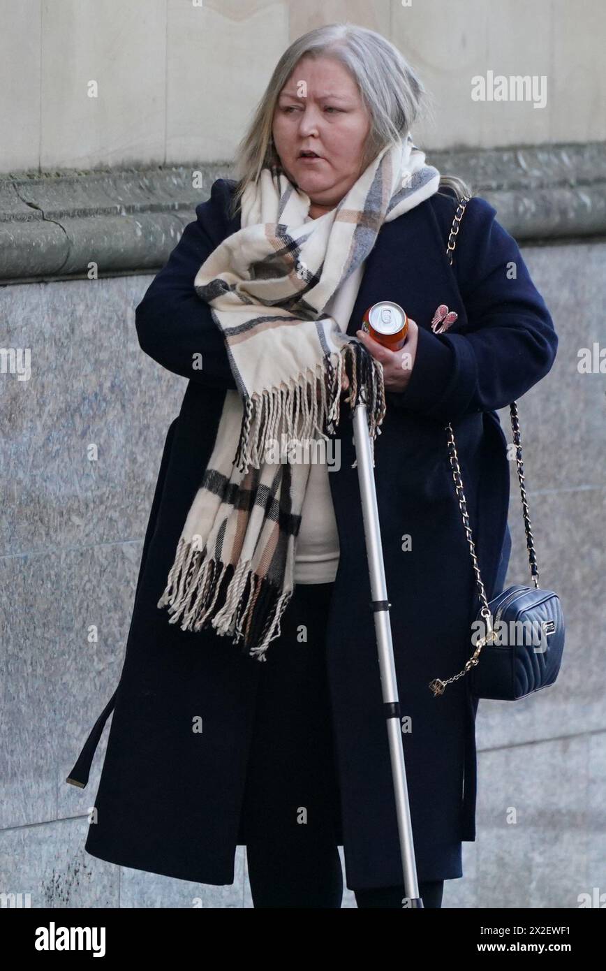 Previously unissued photo dated 27/11/2023 of Donna Marie Brand outside ...