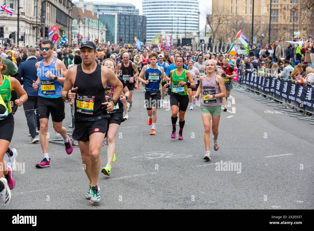 TCS London Marathon April 2024 Stock Photo - Alamy