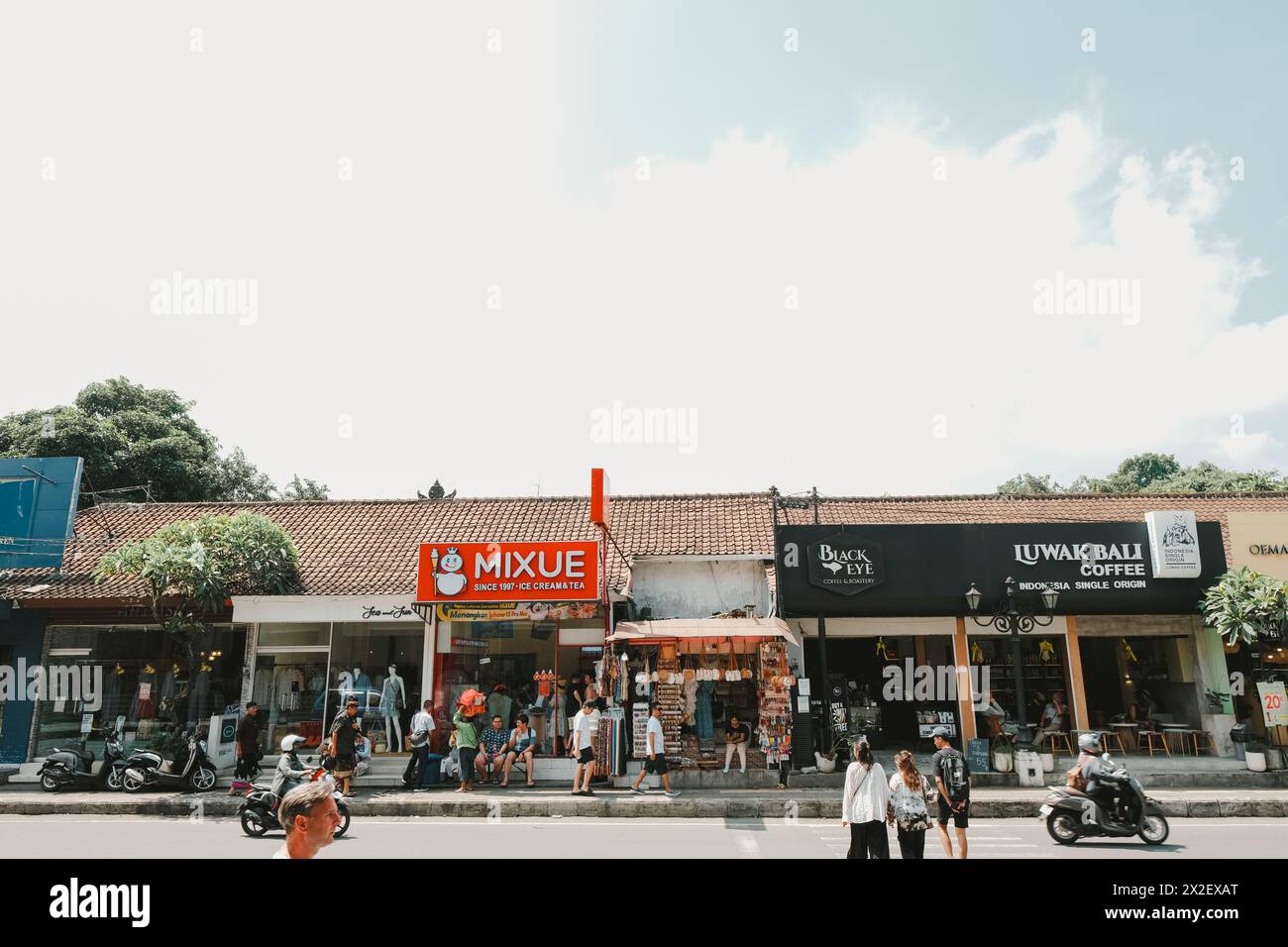 Ubud bali motorbike scooter hi-res stock photography and images - Alamy