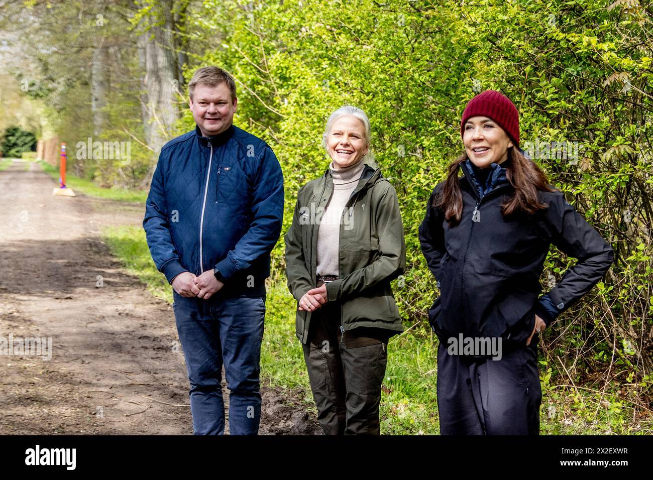 Hannenov Forest, Nykoebing Falster., Denmark. 22nd Apr, 2024. Forest ...