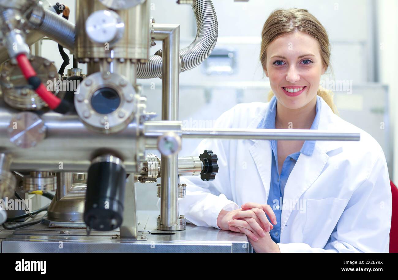 Researcher. Surface spectrometer, Photoelectron spectroscopy, Auger ...