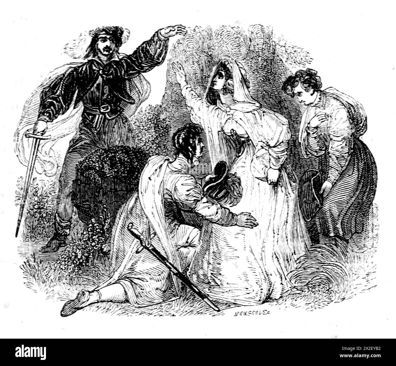 The Two Gentlemen of Verona Stock Photo - Alamy