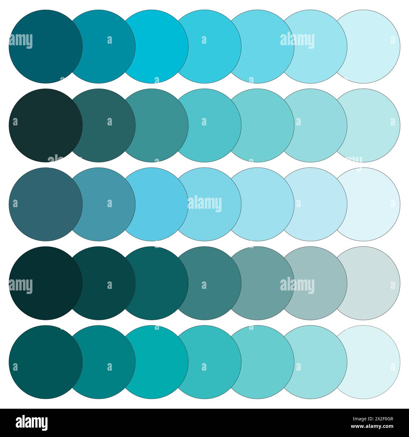 Gradient teal texture cool Stock Vector Images - Alamy