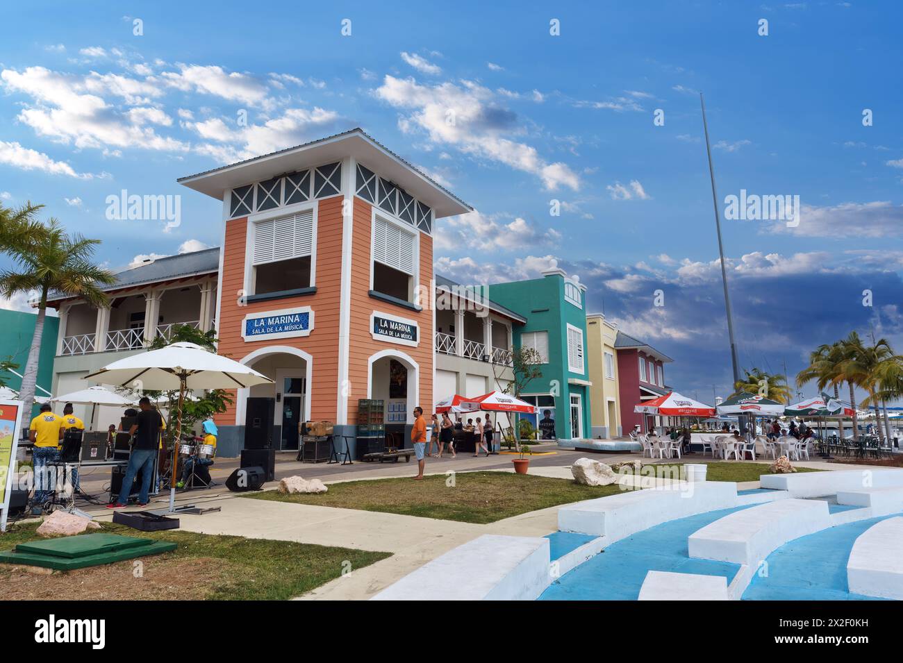 Marina Las Morlas, a Gaviota recreation facility, Varadero, Cuba Stock ...