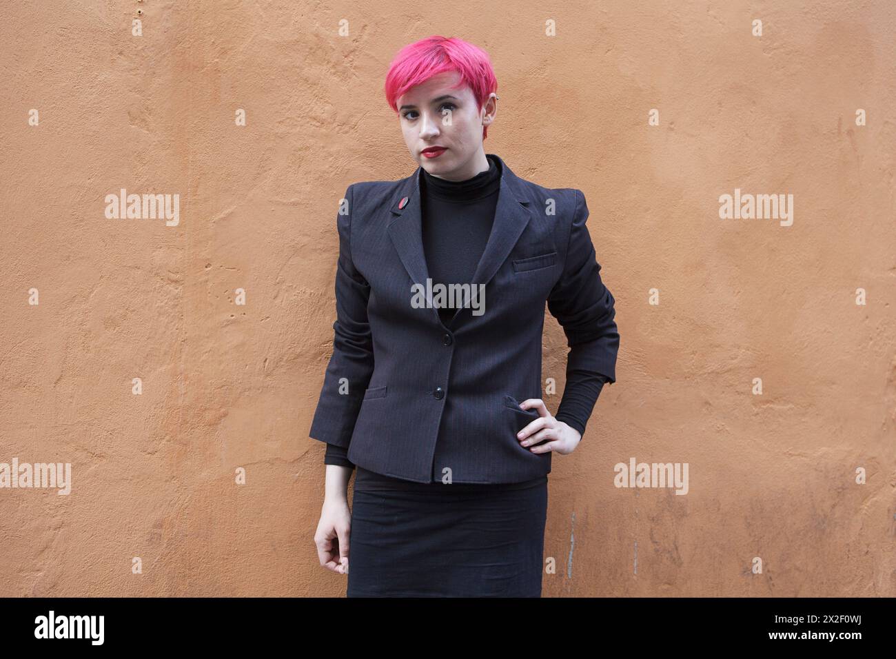 Portrait of Laurie Penny 06/10/2012 ©Isabella De Maddalena/opale.photo ...