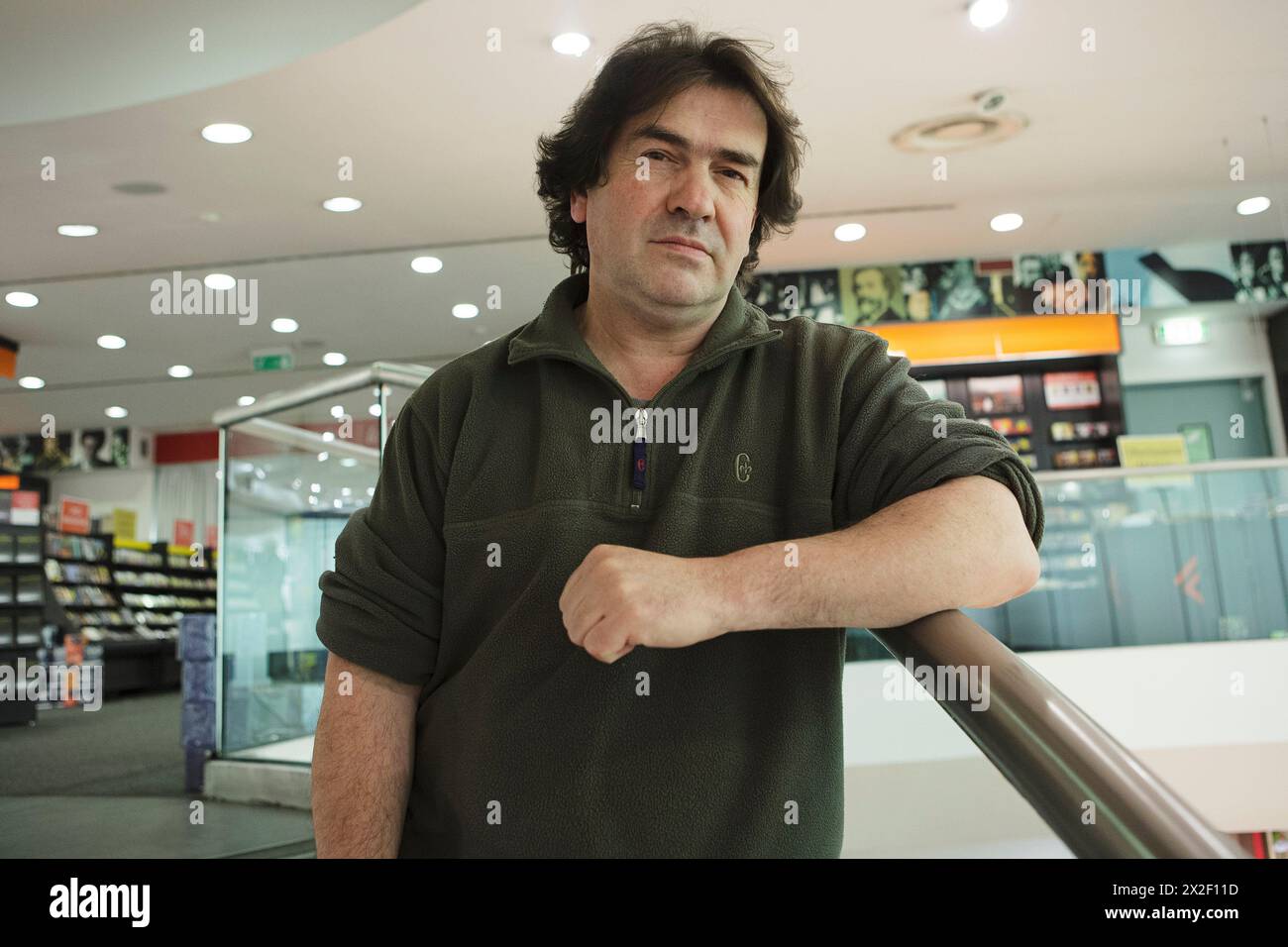 Portrait of Giulio Mozzi 10/12/2009 ©Isabella De Maddalena/opale.photo ...