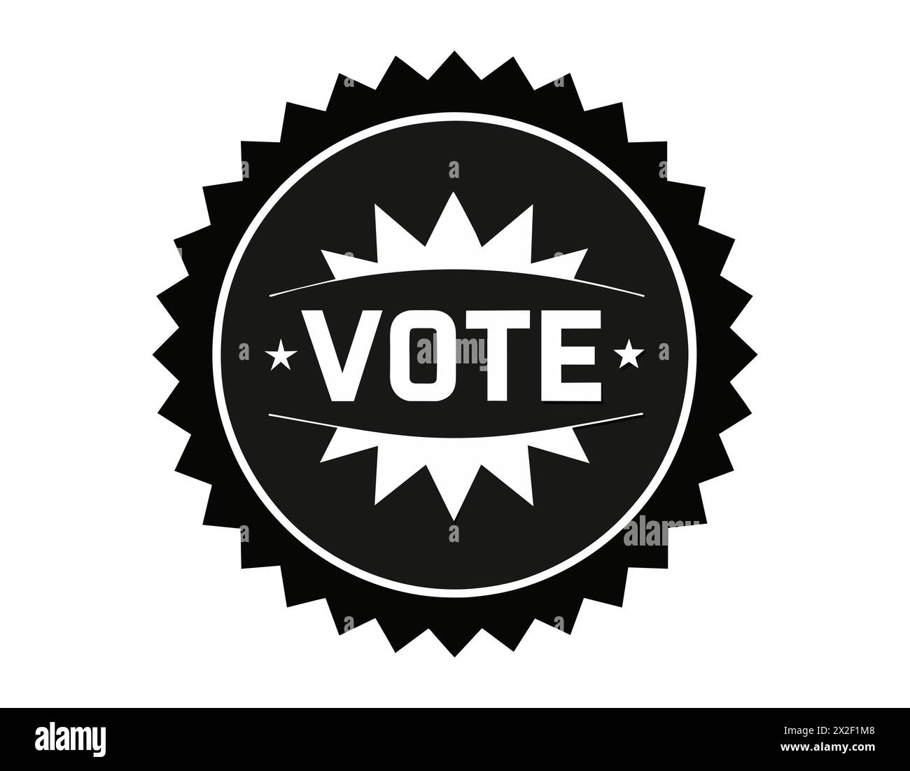 Black suffrage pin Stock Vector Images - Alamy